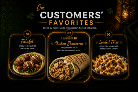 Menu | Shawarma Food Truck